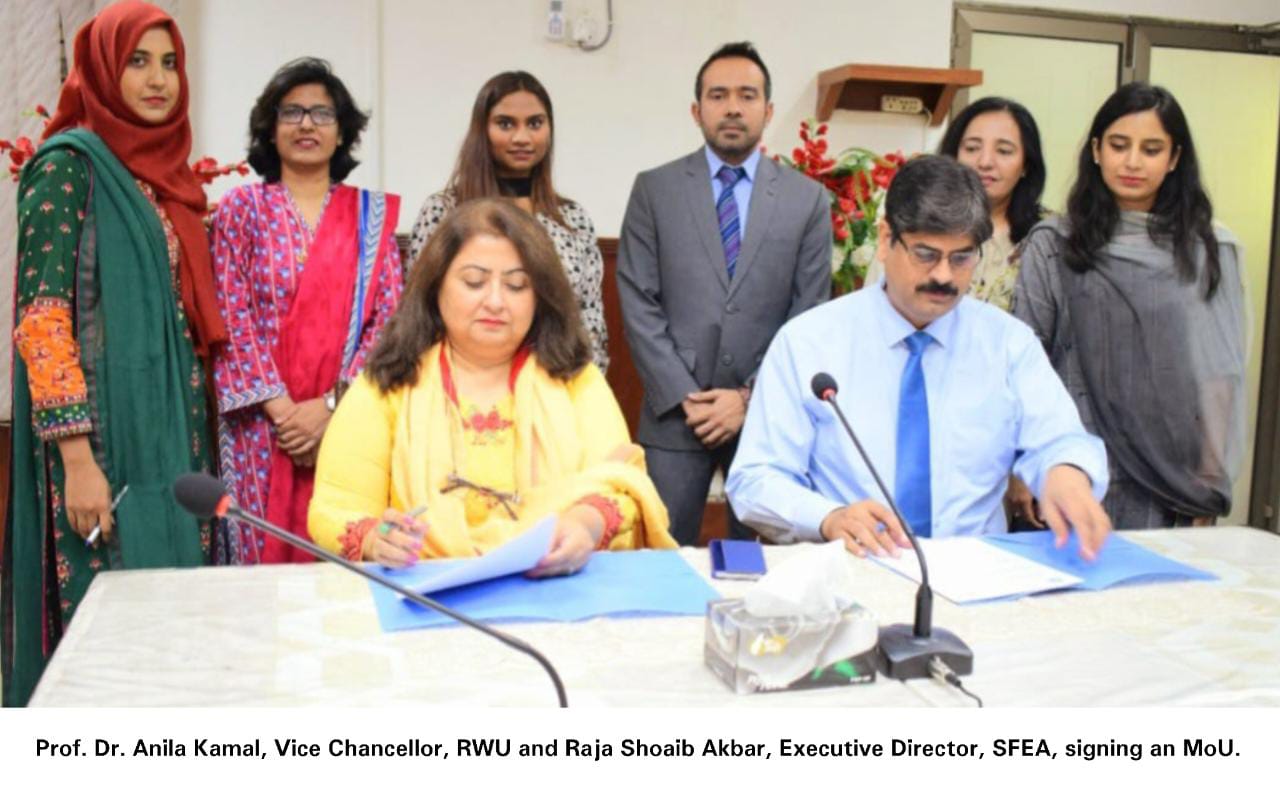 MoU with Shaoor Foundation for Education and Awareness(SFEA ...